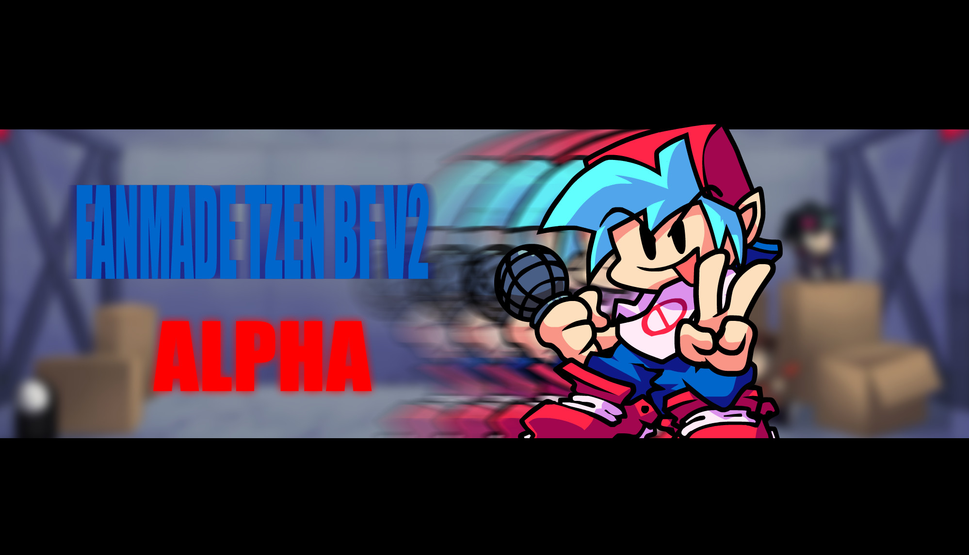 Fanmade Tzen BF V2 (+ New Alt) Mod for Friday Night Funkin' | FNF Mods