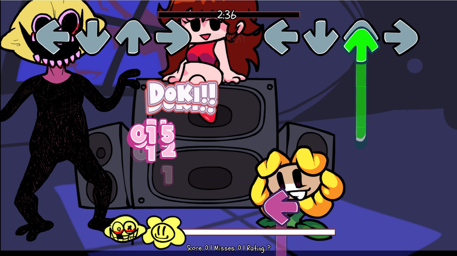 Playable Flowey Mod for Friday Night Funkin' | FNF Mods