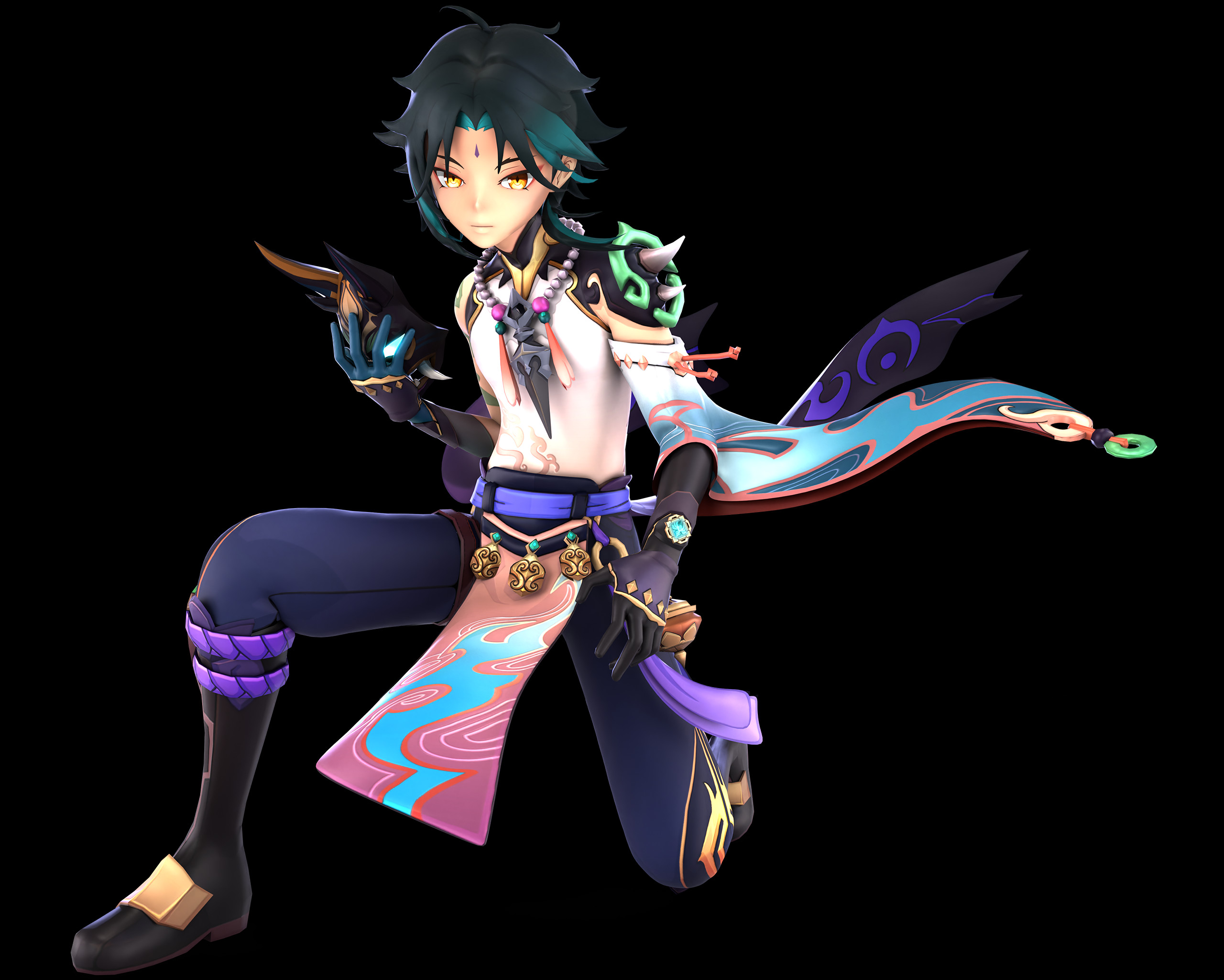 Xiao Genshin Impact Ui Mod for Super Smash Bros. Ultimate | SSBU Mods