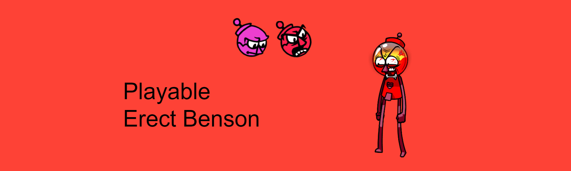 Playable Erect Benson Mod for Friday Night Funkin' | FNF Mods