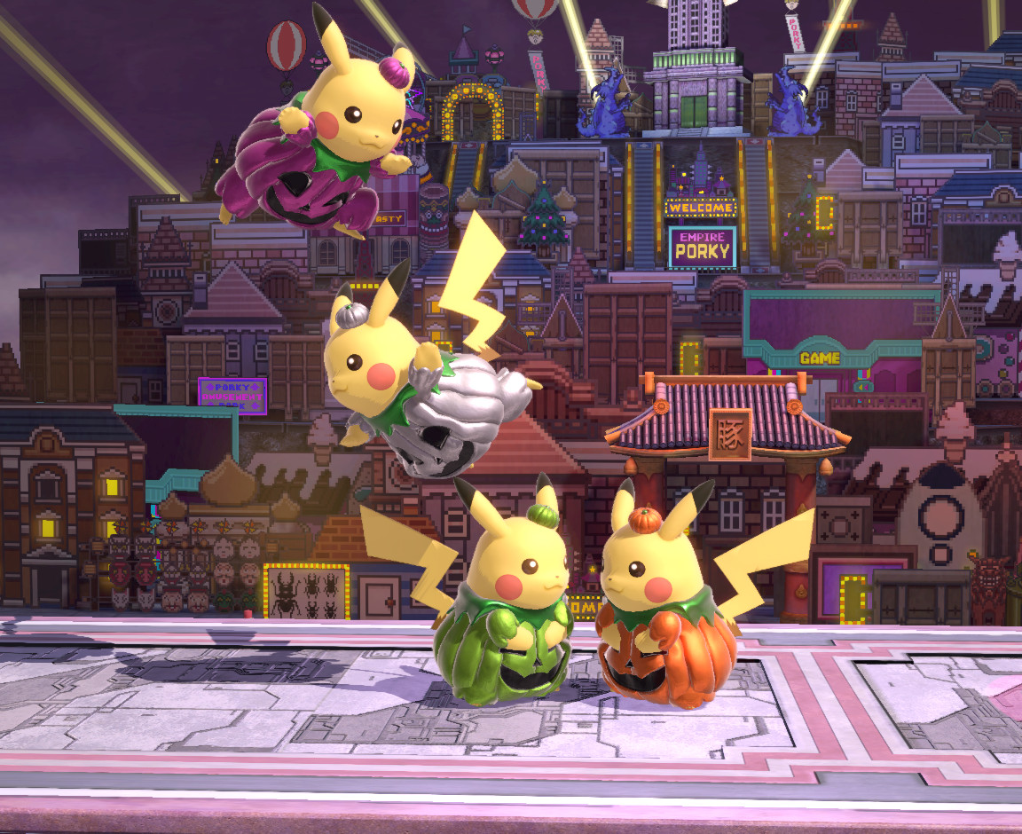 Pumpkin Pikachu Mod for Super Smash Bros. Ultimate | SSBU Mods