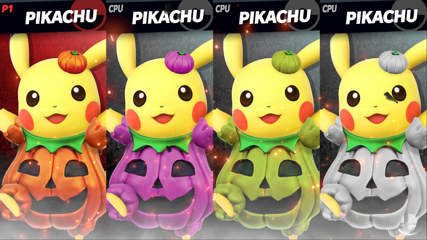Pumpkin Pikachu Mod for Super Smash Bros. Ultimate | SSBU Mods