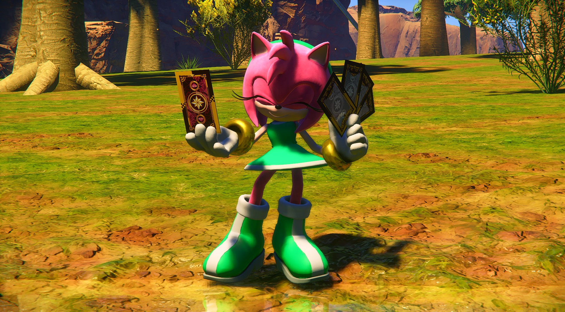 Complementary Color Character Designs Mod for Sonic Frontiers ...