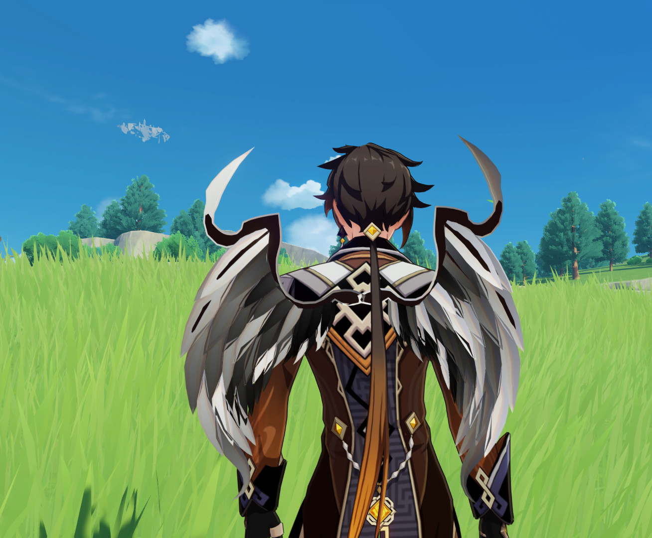 Zhongli with wings Mod for Genshin Impact | GI Mods