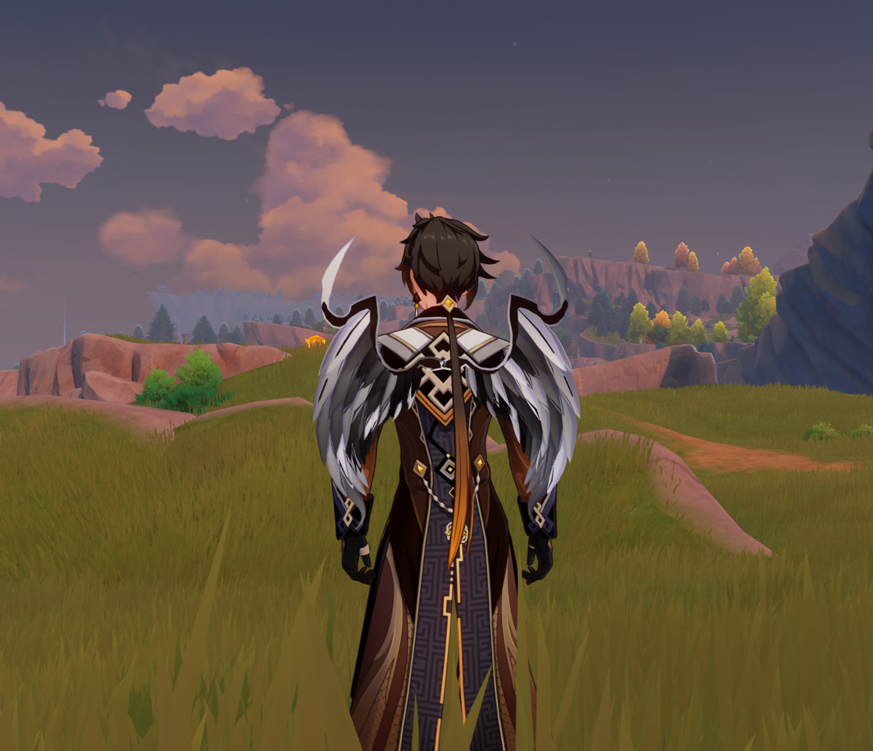 Zhongli with wings Mod for Genshin Impact | GI Mods