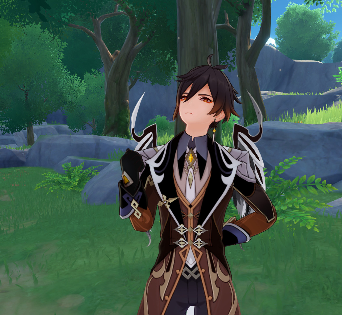 Zhongli with wings Mod for Genshin Impact | GI Mods