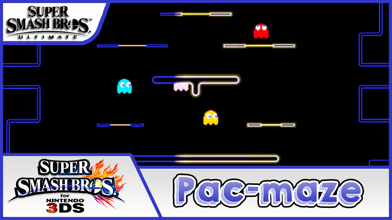 Pac-Maze (Smash 3DS) Mod for Super Smash Bros. Ultimate | SSBU Mods