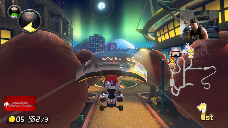 Wii Custom MKTV Glider MK8D mod Mod for Mario Kart 8 Deluxe | MK8D Mods