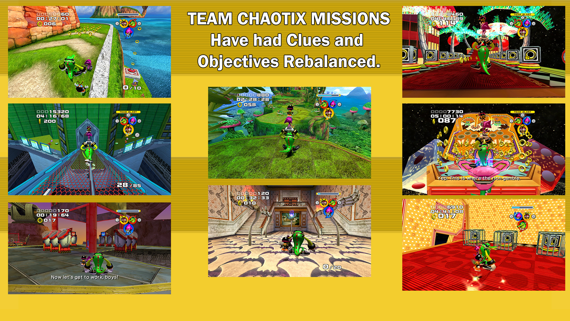 Sonic Heroes Adventure (Rebalanced) Mod for Sonic Heroes | SH Mods