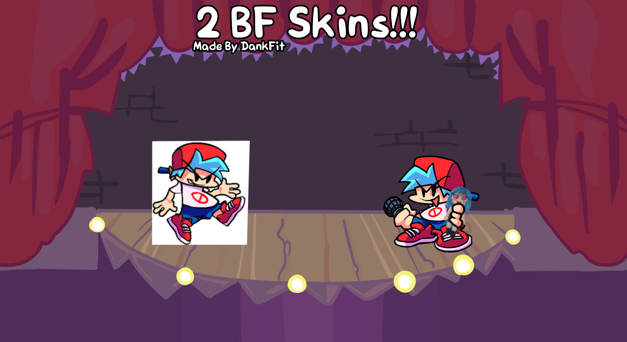 2 BF Skins I Made Mod for Friday Night Funkin' | FNF Mods
