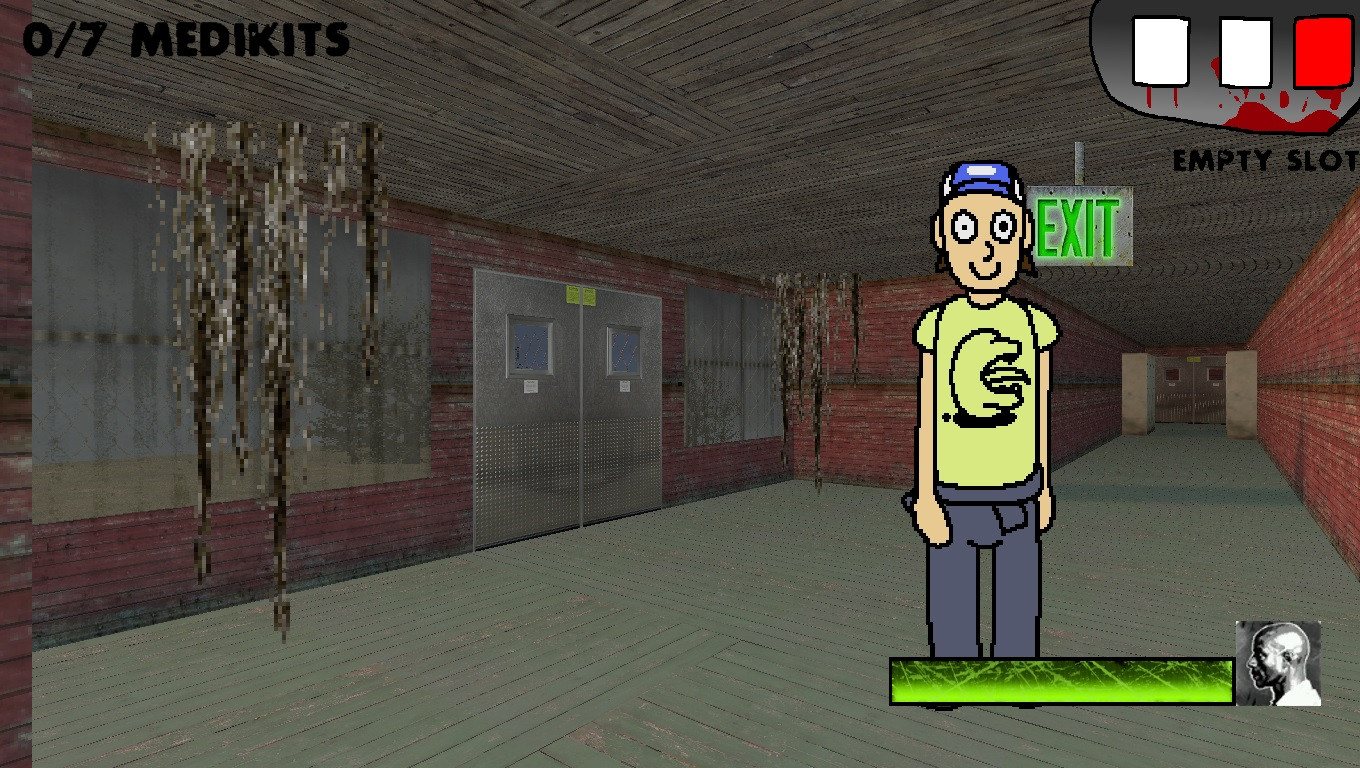 Left 4 Baldi Mod for Baldi's Basics | Baldi Mods