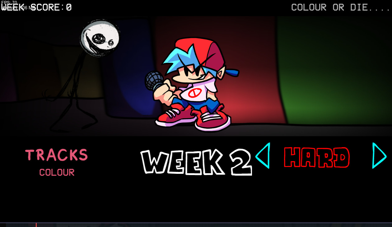 colour or die... Mod for Friday Night Funkin' | FNF Mods