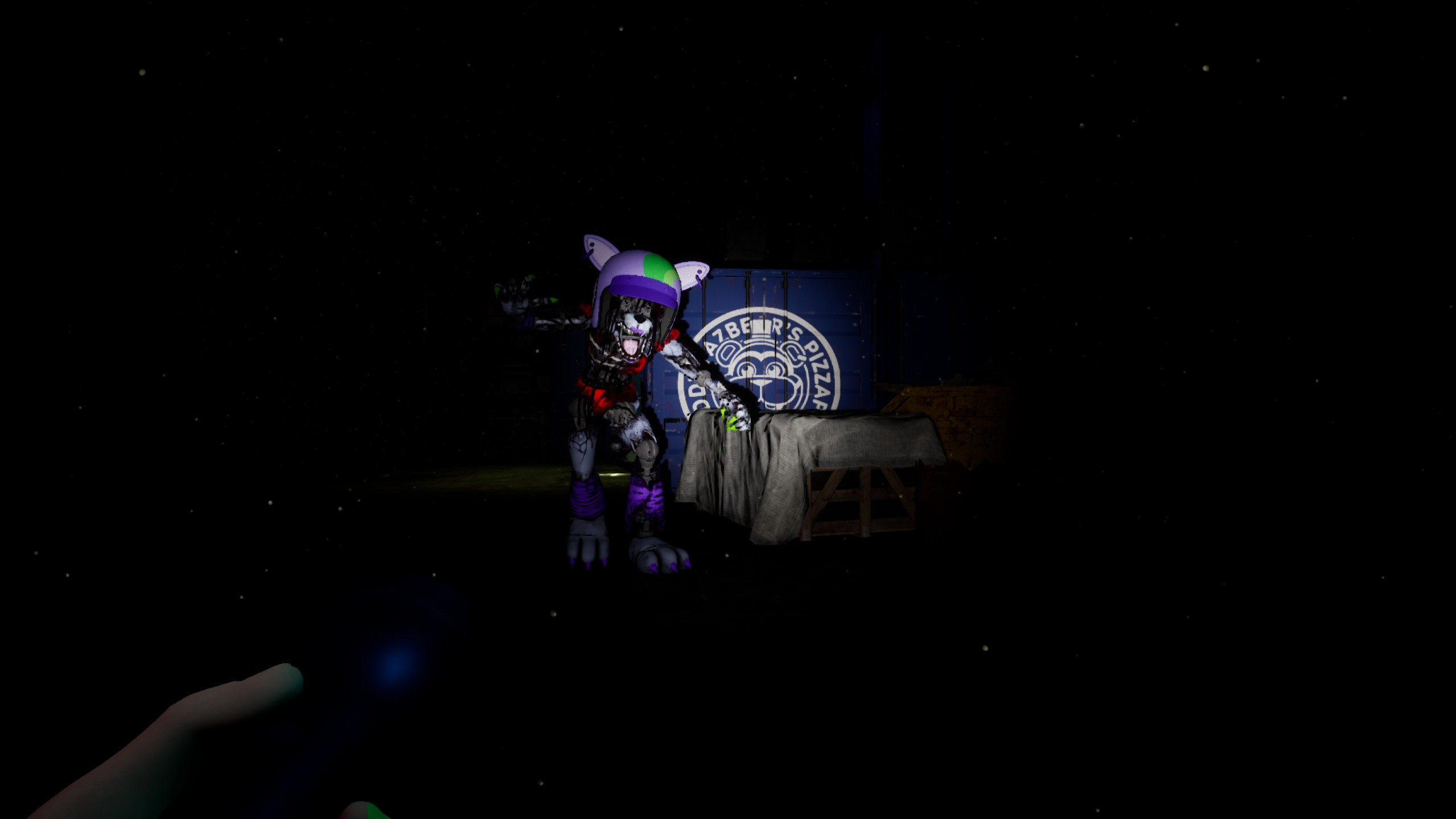 Roxy with a helmet (RUIN)(and a racekart) (real) Mod for Five Nights at ...