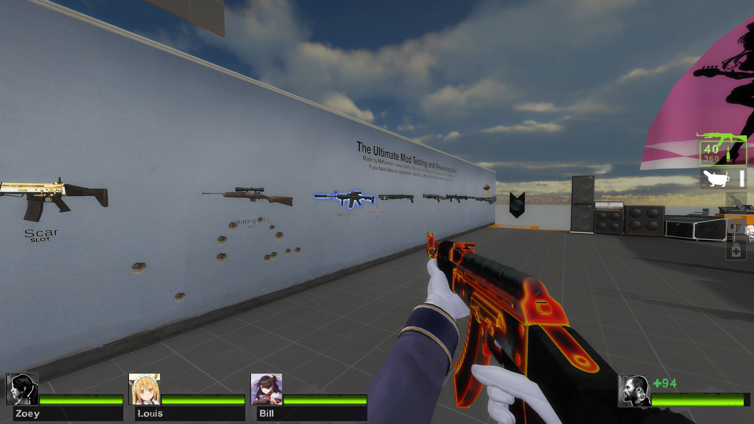 Diesel from NIKKE (Replaces Francis) Mod for Left 4 Dead 2 | L4D2 Mods