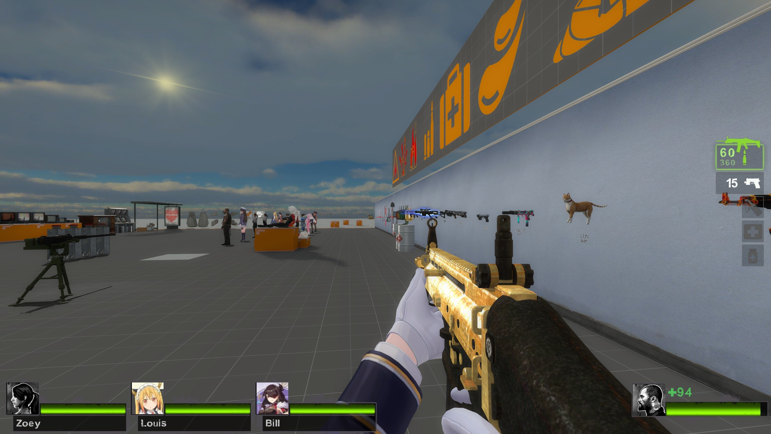 Diesel from NIKKE (Replaces Francis) Mod for Left 4 Dead 2 | L4D2 Mods