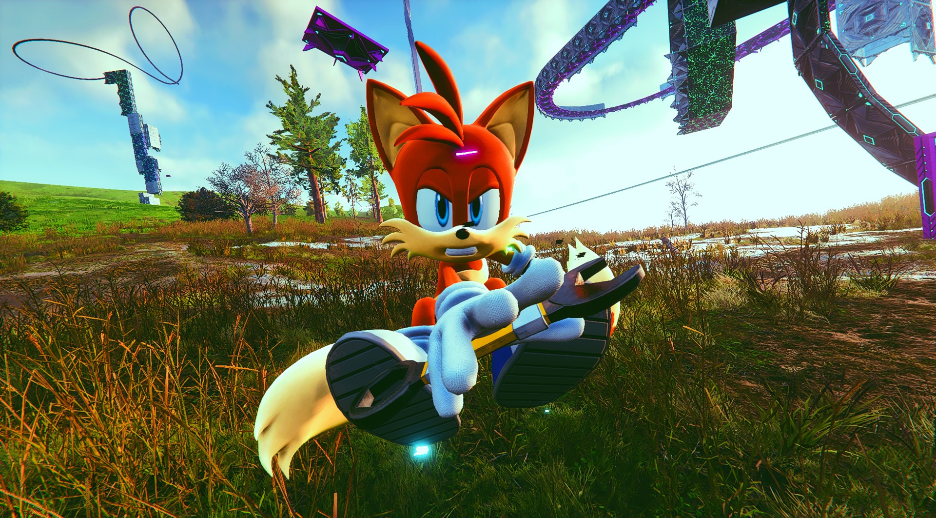 Complementary Color Character Designs Mod for Sonic Frontiers ...