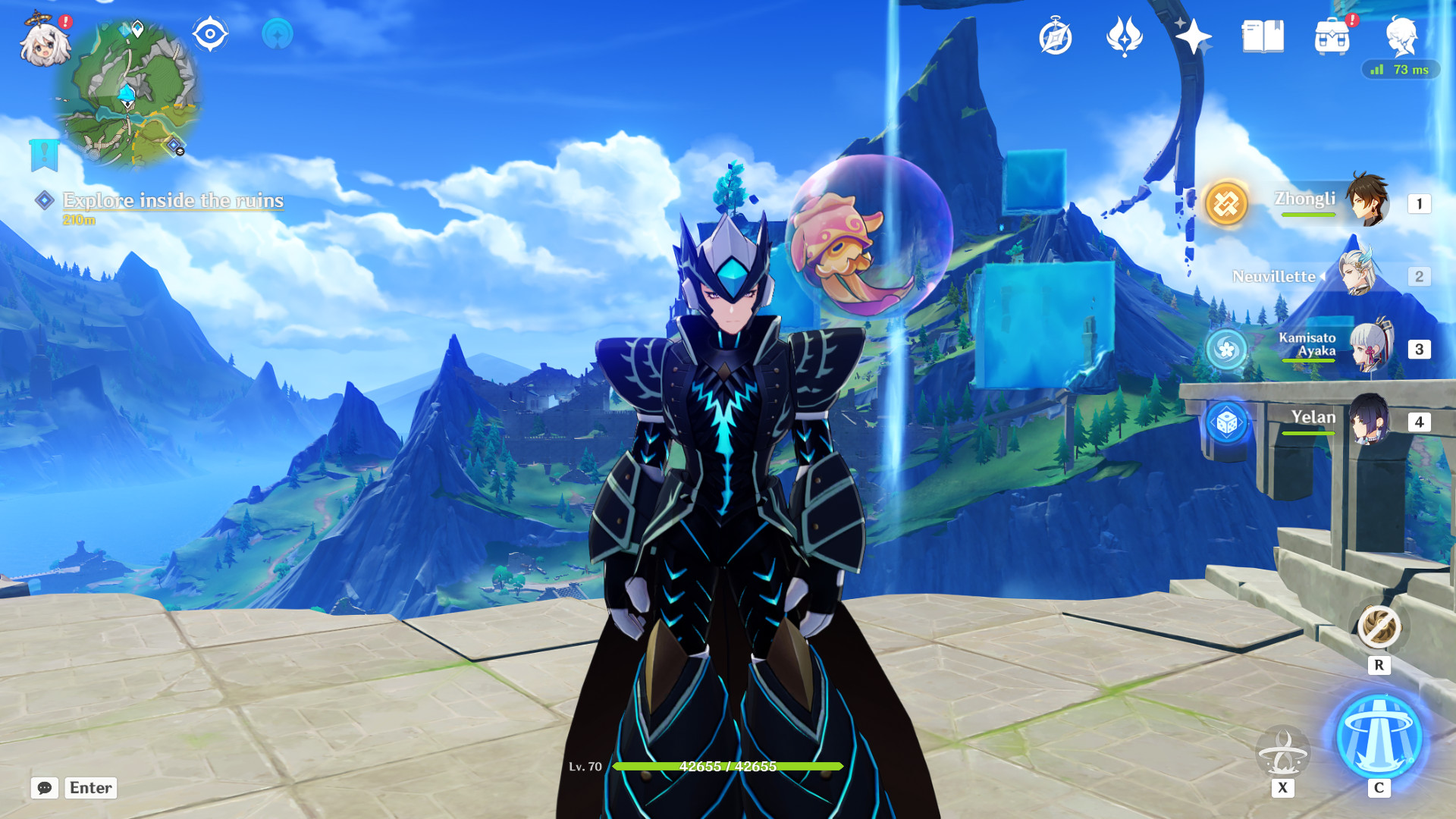 RMXD ZERO VERGIL ARMOR NEUVILLETTE Mod for Genshin Impact | GI Mods