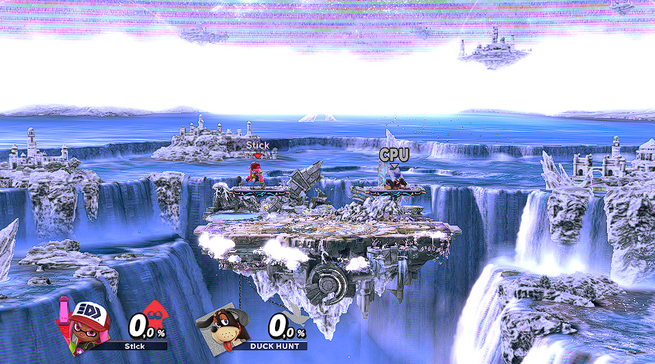 Degraded B&W Small Battlefield Mod for Super Smash Bros. Ultimate ...
