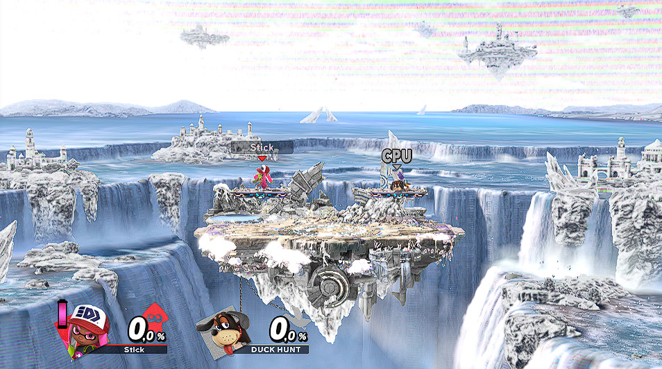 Degraded B&W Small Battlefield Mod for Super Smash Bros. Ultimate ...