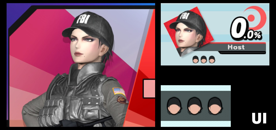 Rainbow Six Bayonetta Mod for Super Smash Bros. Ultimate | SSBU Mods