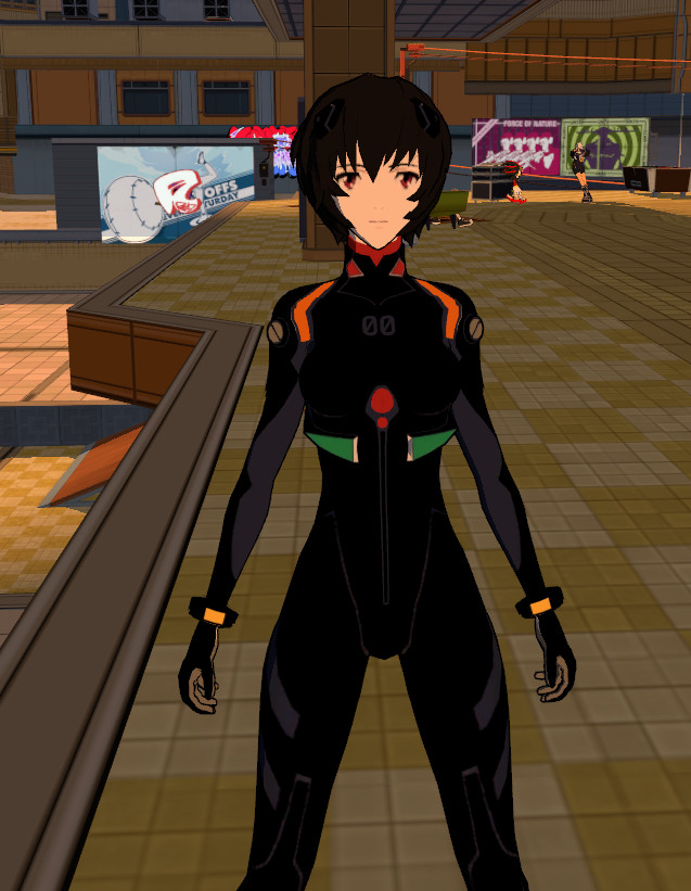 Rei (Neon Genesis Evangelion) Mod for Bomb Rush Cyberfunk | BRC Mods