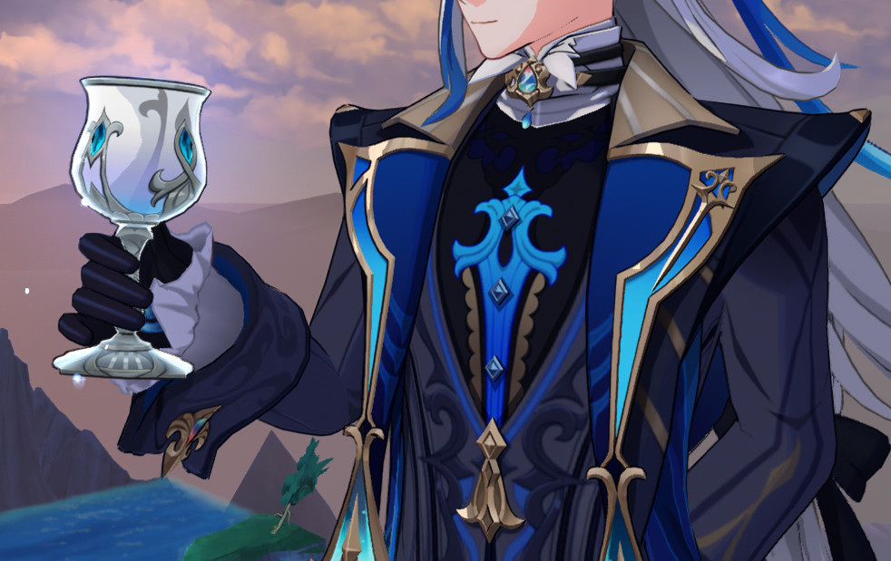 Neuvillette - Simplified Mod for Genshin Impact | GI Mods