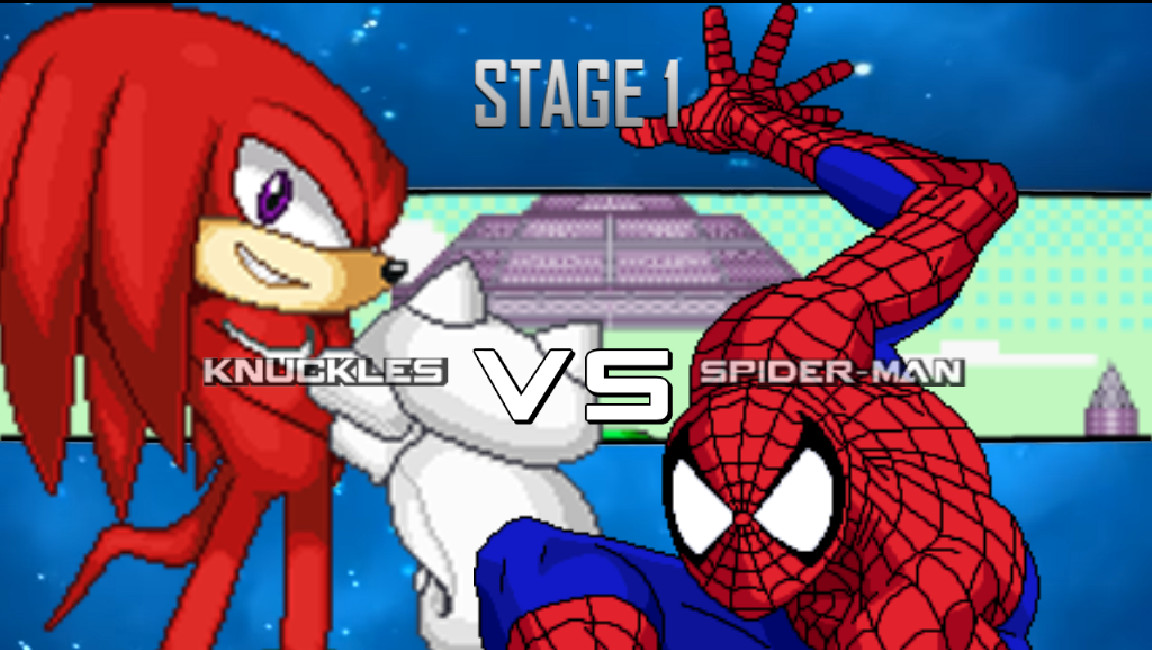 Knuckles Project Plus Pixelart GFX + Versus Theme Mod for Super Smash ...