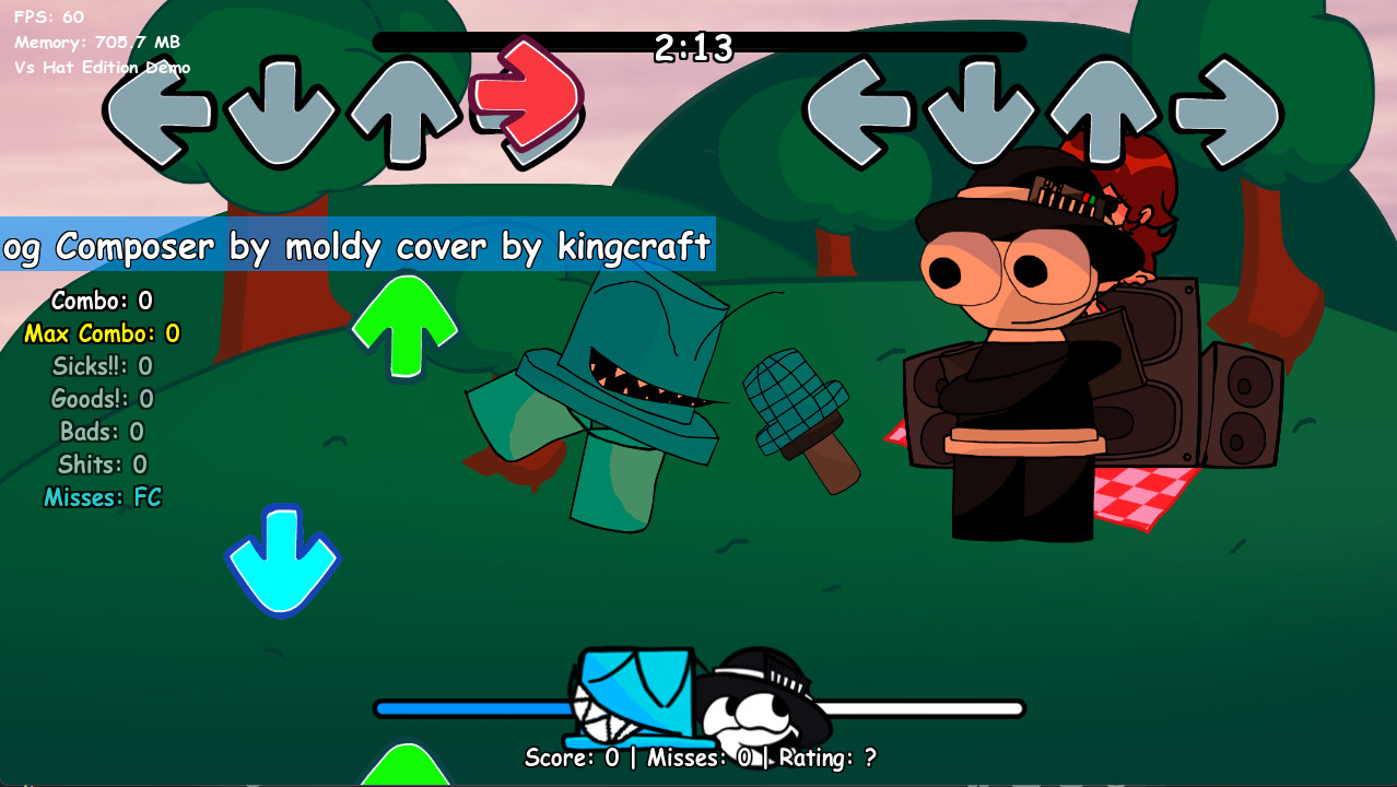 Vs Hat Edition Demo Mod for Friday Night Funkin' | FNF Mods