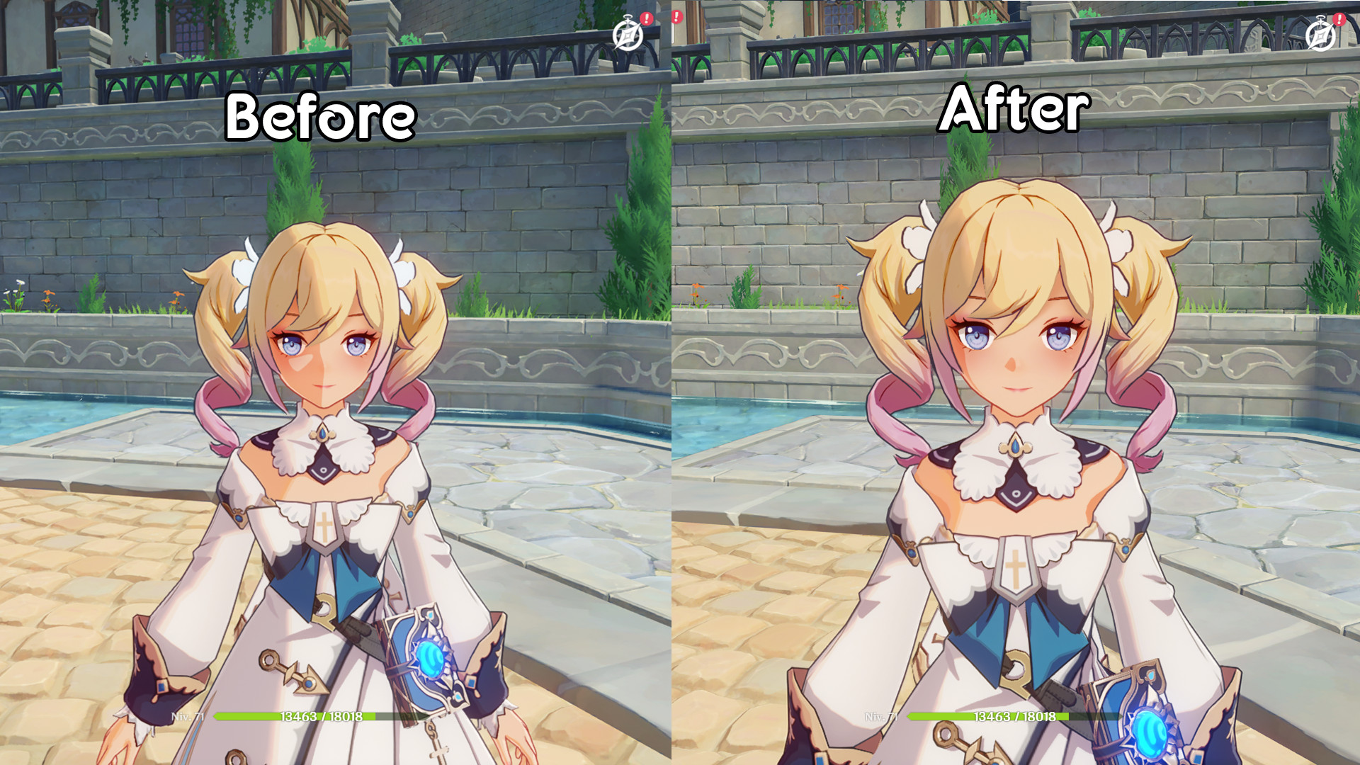 Barbara Tanned Mod for Genshin Impact | GI Mods