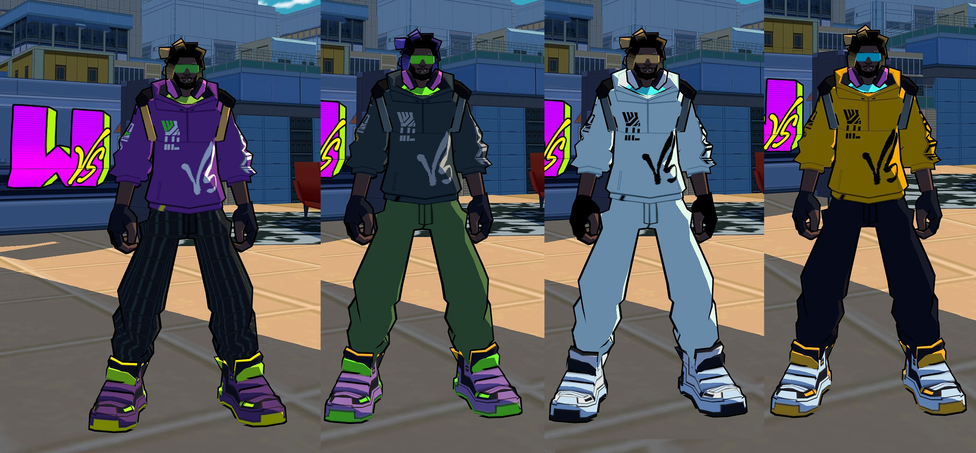 Woolie and Reggie Mod for Bomb Rush Cyberfunk | BRC Mods