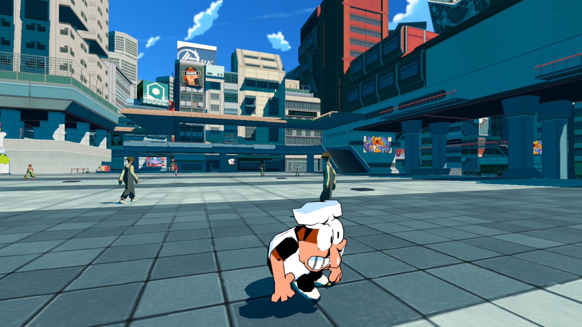 Peppino over Solace Mod for Bomb Rush Cyberfunk | BRC Mods