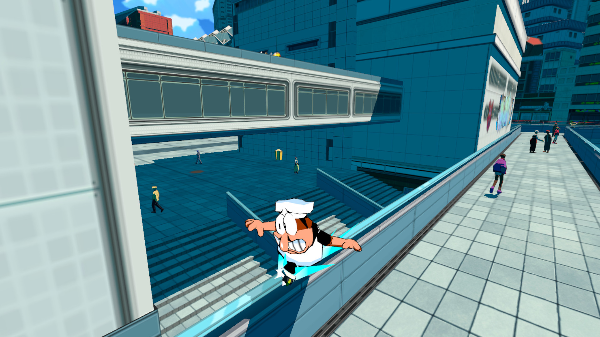 Peppino over Solace Mod for Bomb Rush Cyberfunk | BRC Mods