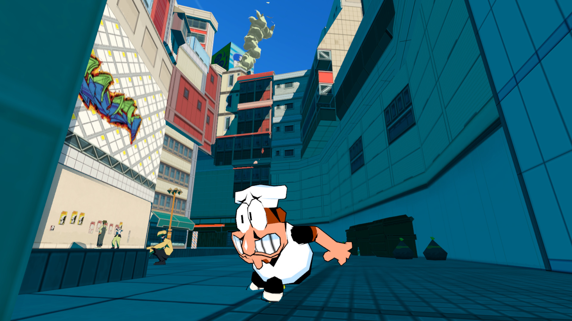 Peppino over Solace Mod for Bomb Rush Cyberfunk | BRC Mods