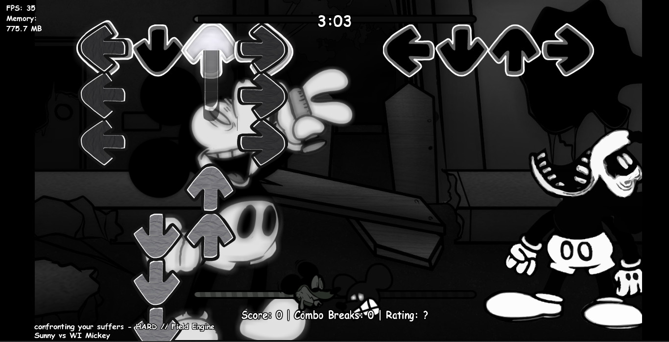 [SENSITIVE CONTENT] Confronting Your Suffers: Sunny VS WI Mickey Mod ...