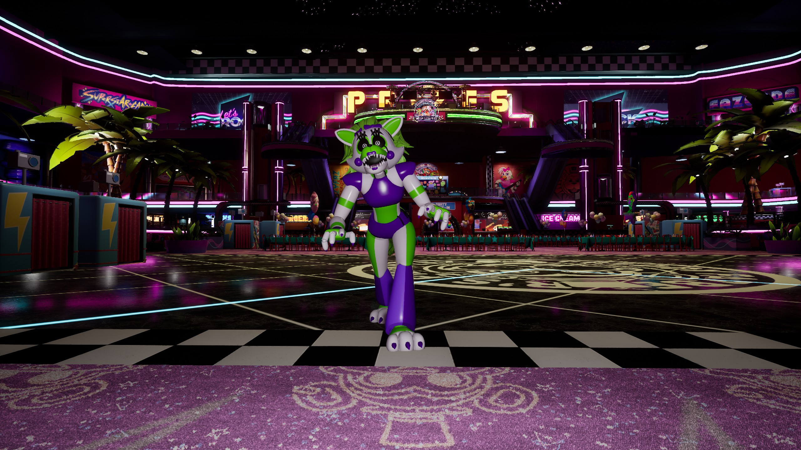 Glamrock Tangle Mod for Five Nights at Freddy's Security Breach | FNaF ...