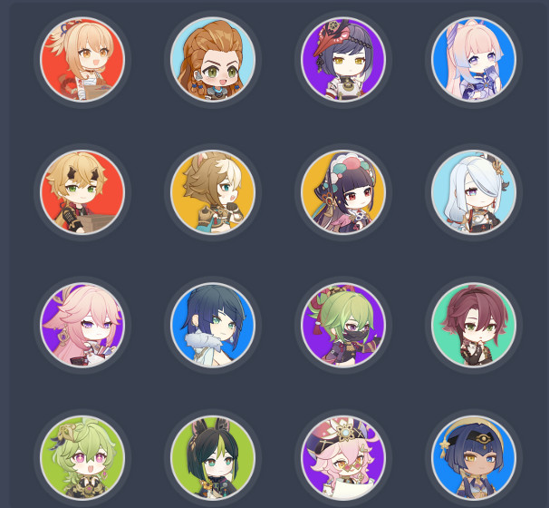 Chibi avatars and portraits Mod for Genshin Impact | GI Mods