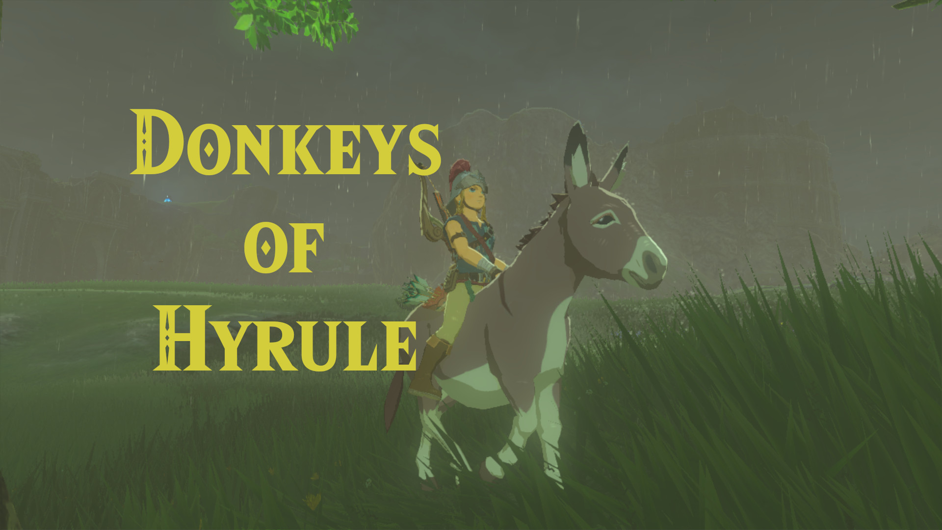 Rideable Donkeys of Hyrule Mod for The Legend of Zelda: Breath of the ...