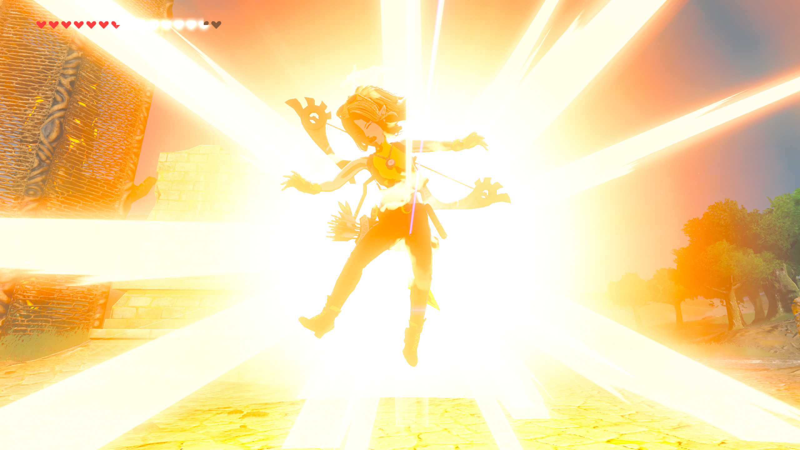 Rainbow Guardian Beams for Wii U Mod for The Legend of Zelda: Breath of ...