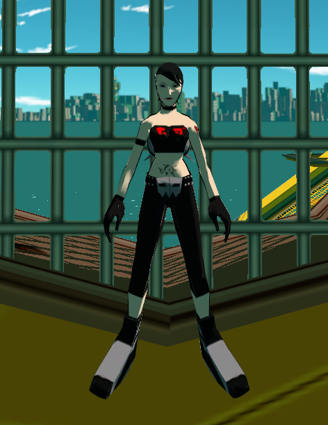 Cube (JSRF) Mod for Bomb Rush Cyberfunk | BRC Mods