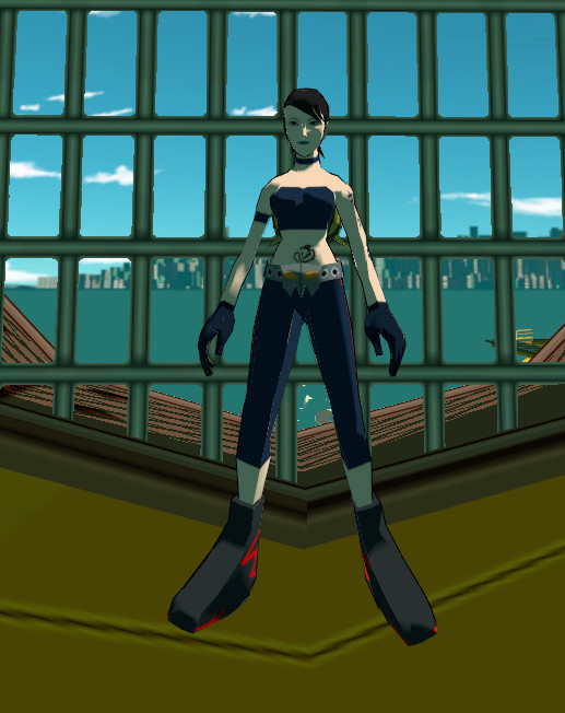 Cube (JSRF) Mod for Bomb Rush Cyberfunk | BRC Mods