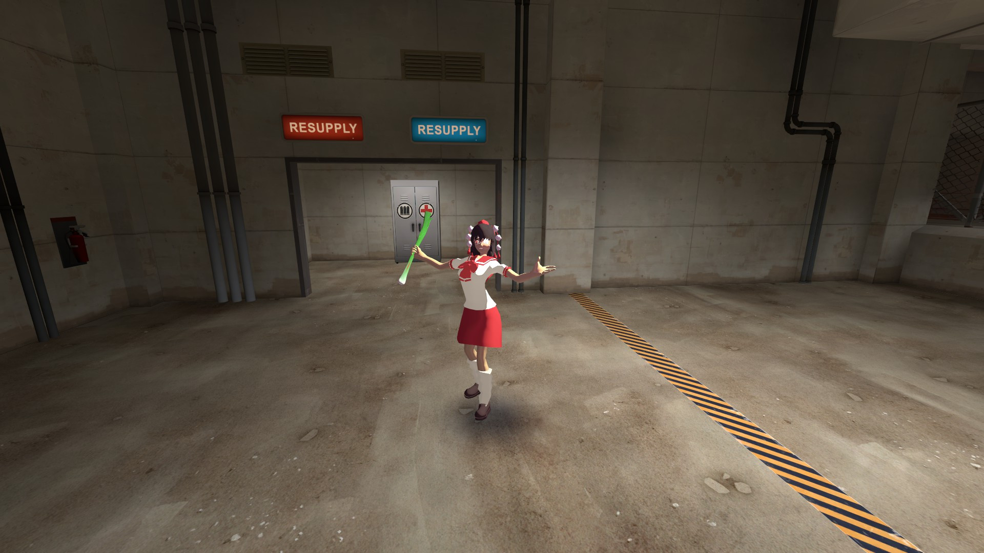 「Casual」Leek replaces Prinny Machete Mod for Team Fortress 2 | TF2 Mods