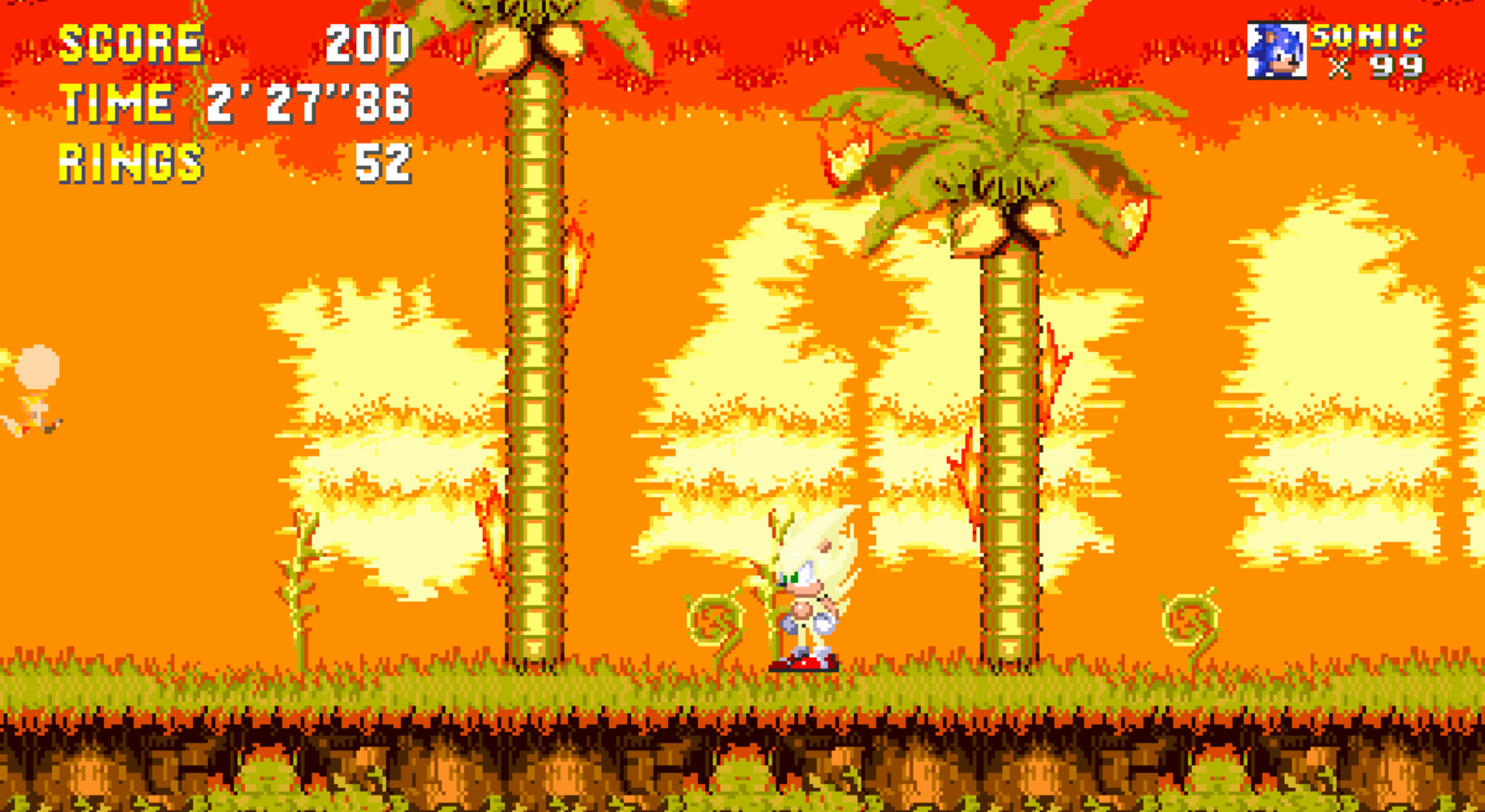 S2 Styled Super Sonic Mod for Sonic 3 A.I.R. | S3AIR Mods