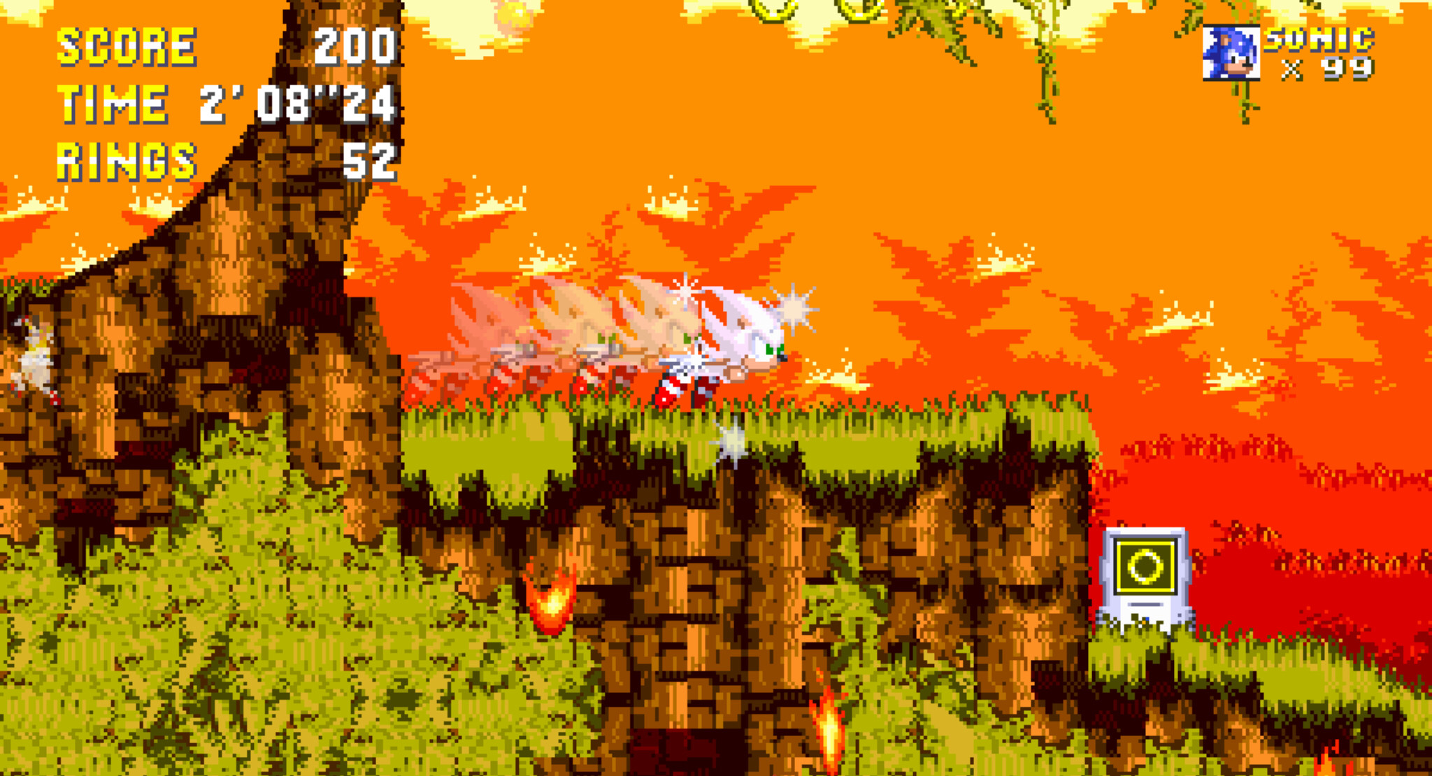 S2 Styled Super Sonic Mod for Sonic 3 A.I.R. | S3AIR Mods