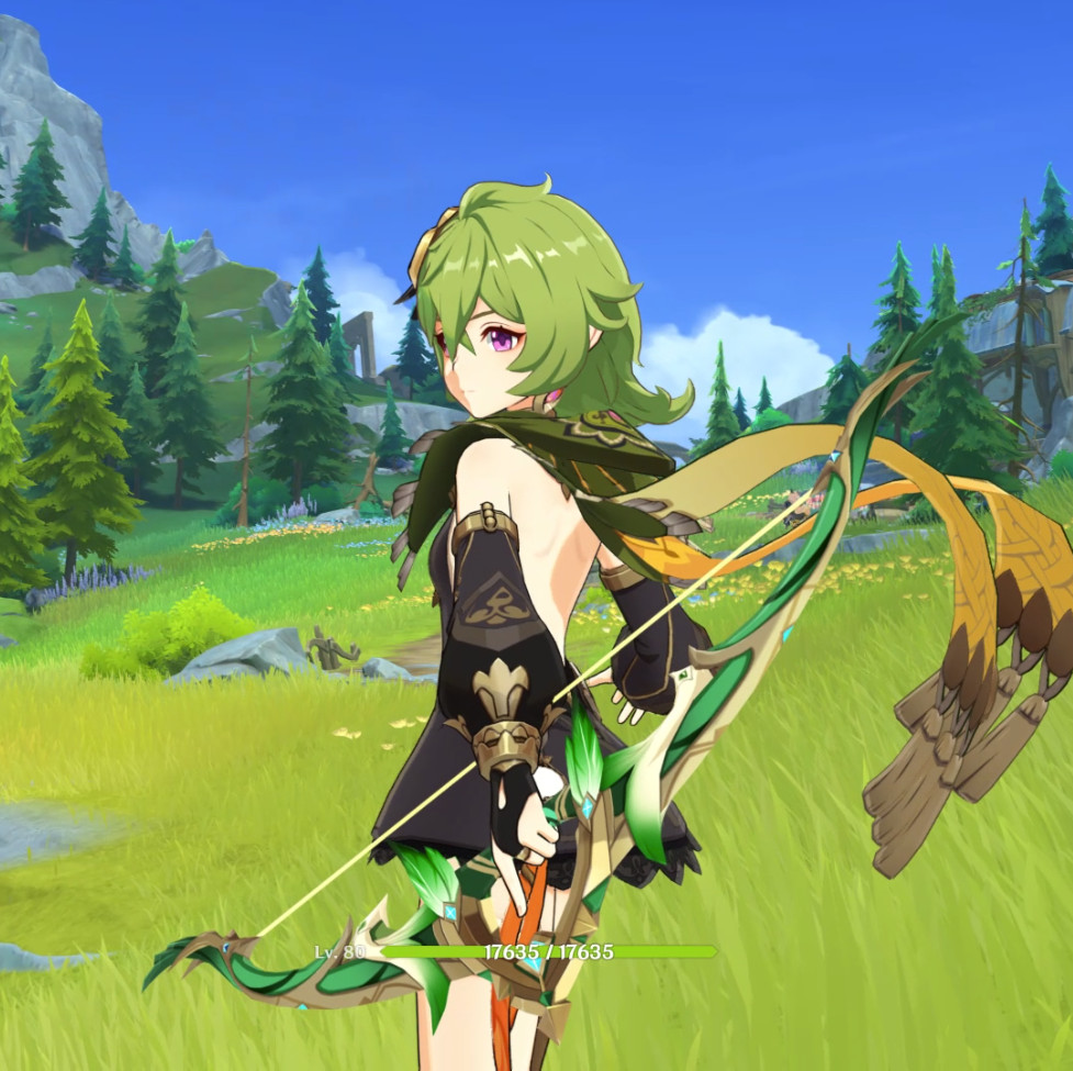 Just Backless Collei Mod for Genshin Impact | GI Mods