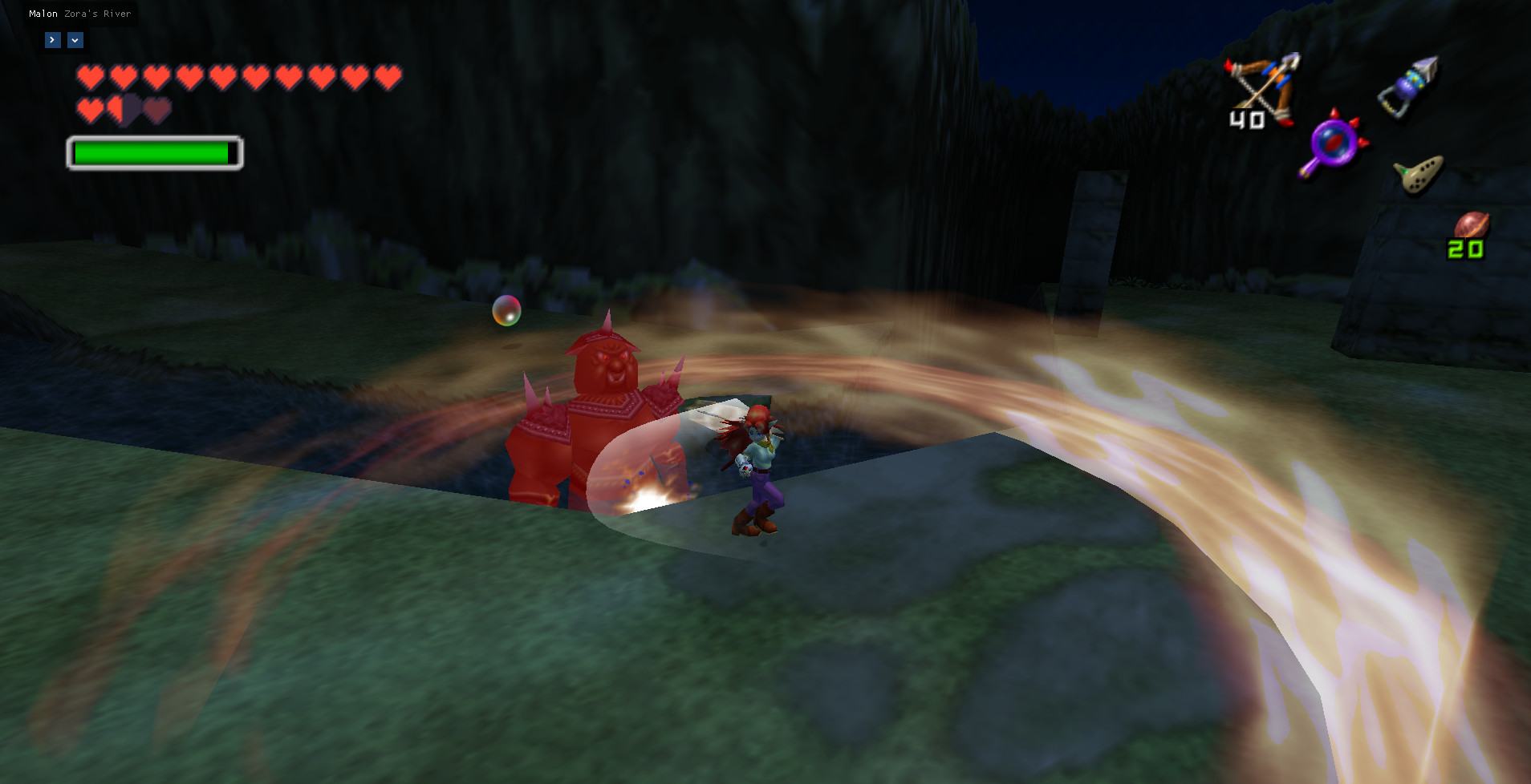 Playas3DS Malon (Modern) Mod for Ship of Harkinian (Ocarina of Time PC ...