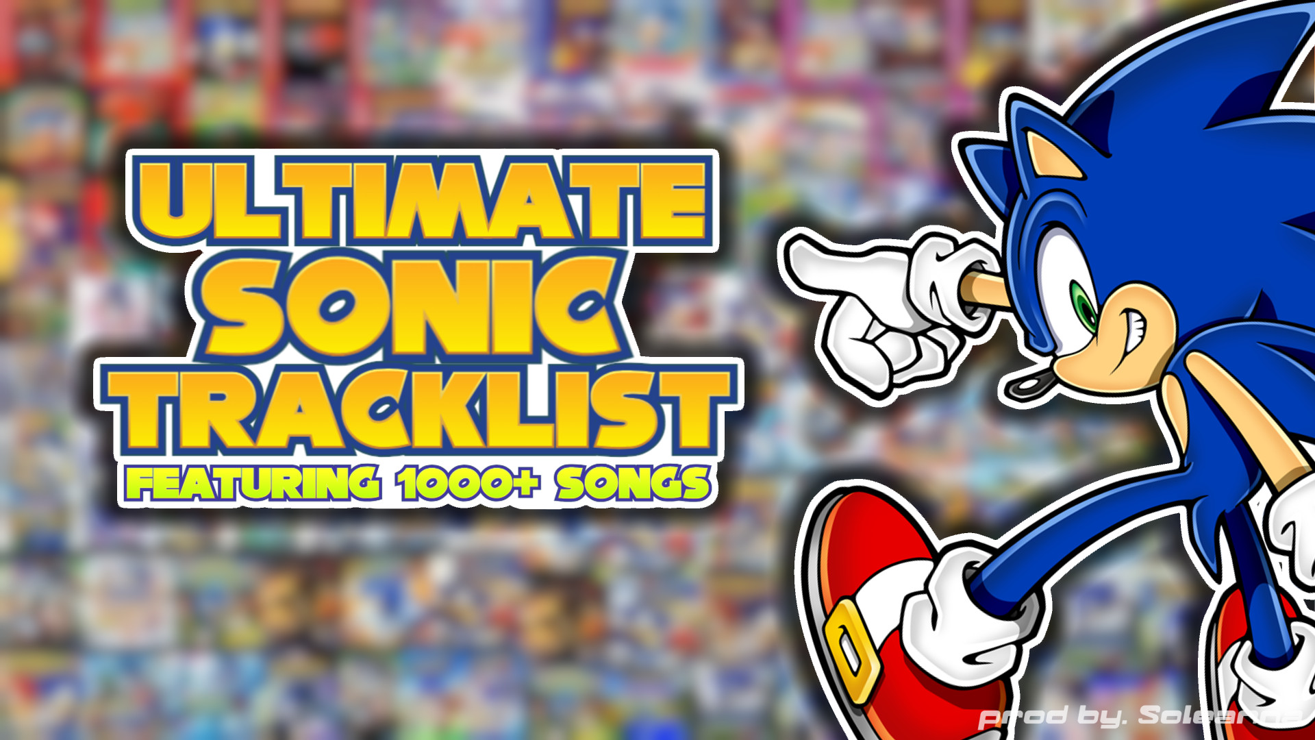 Ultimate Sonic Tracklist [1000+ Songs] Mod for Super Smash Bros ...