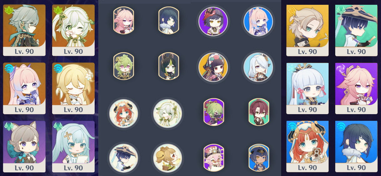 Chibi avatars and portraits Mod for Genshin Impact | GI Mods