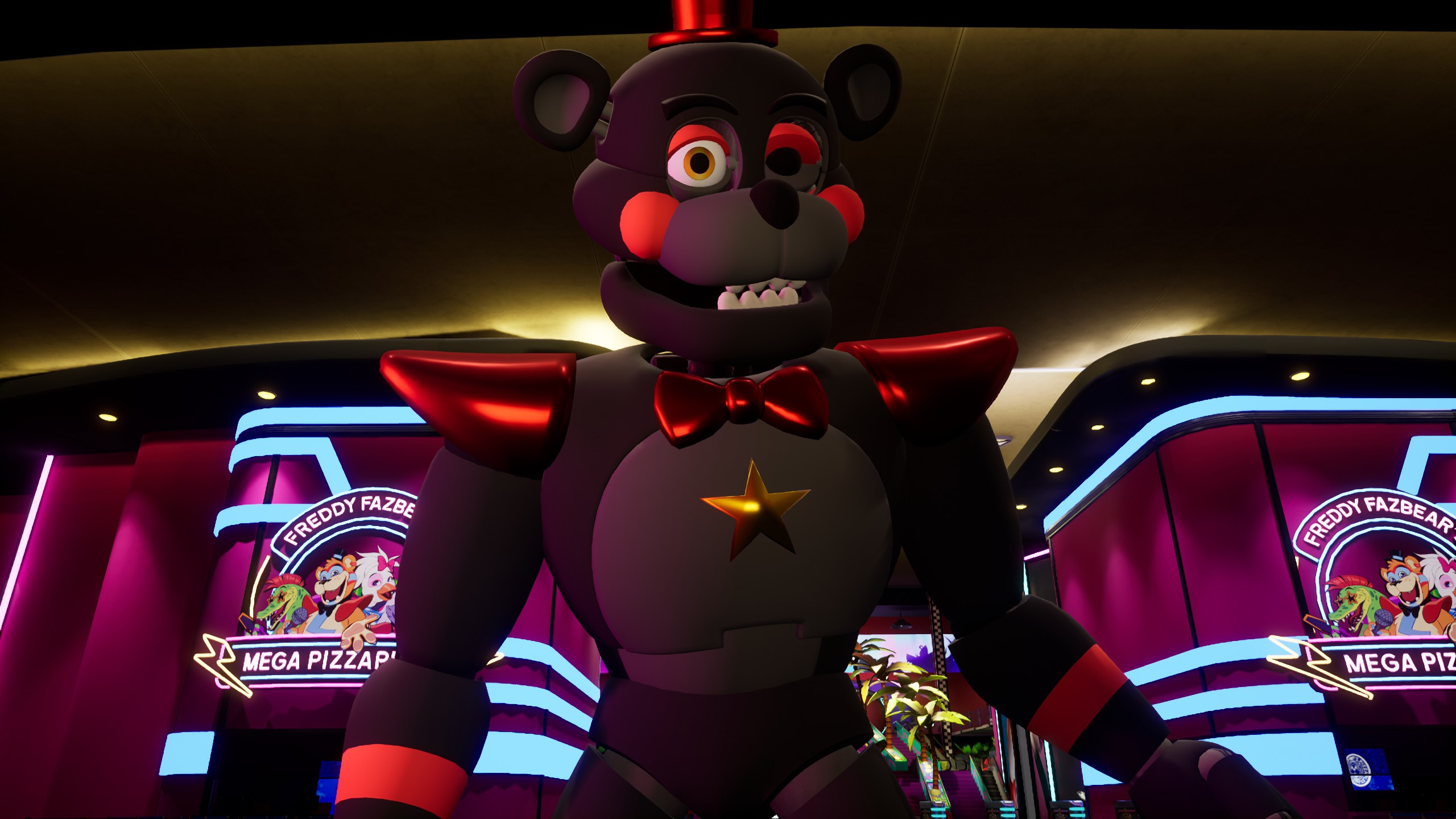 Glamrock Lefty Mod for Five Nights at Freddy's Security Breach | FNaF ...