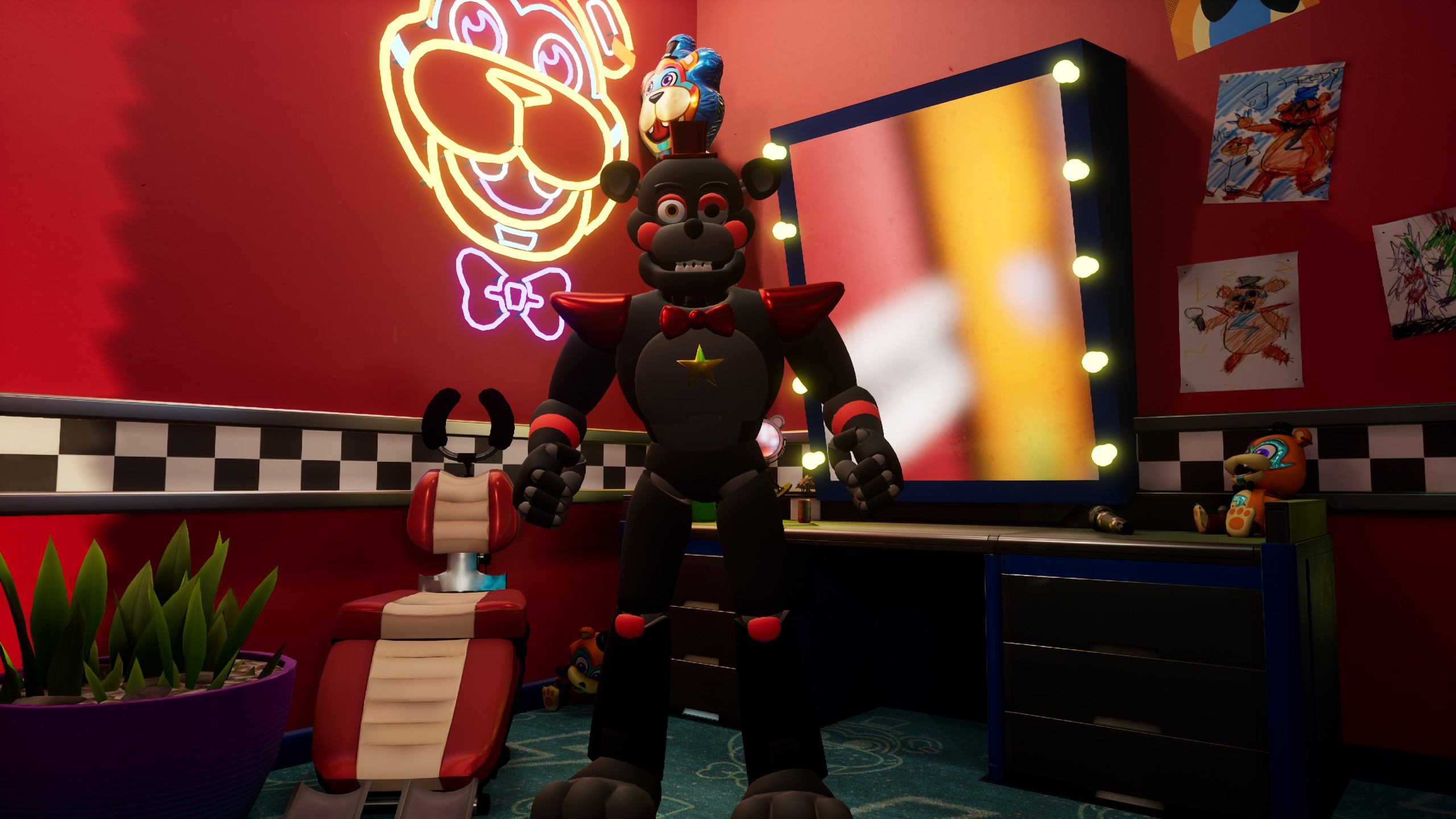 Glamrock Lefty Mod for Five Nights at Freddy's Security Breach | FNaF ...