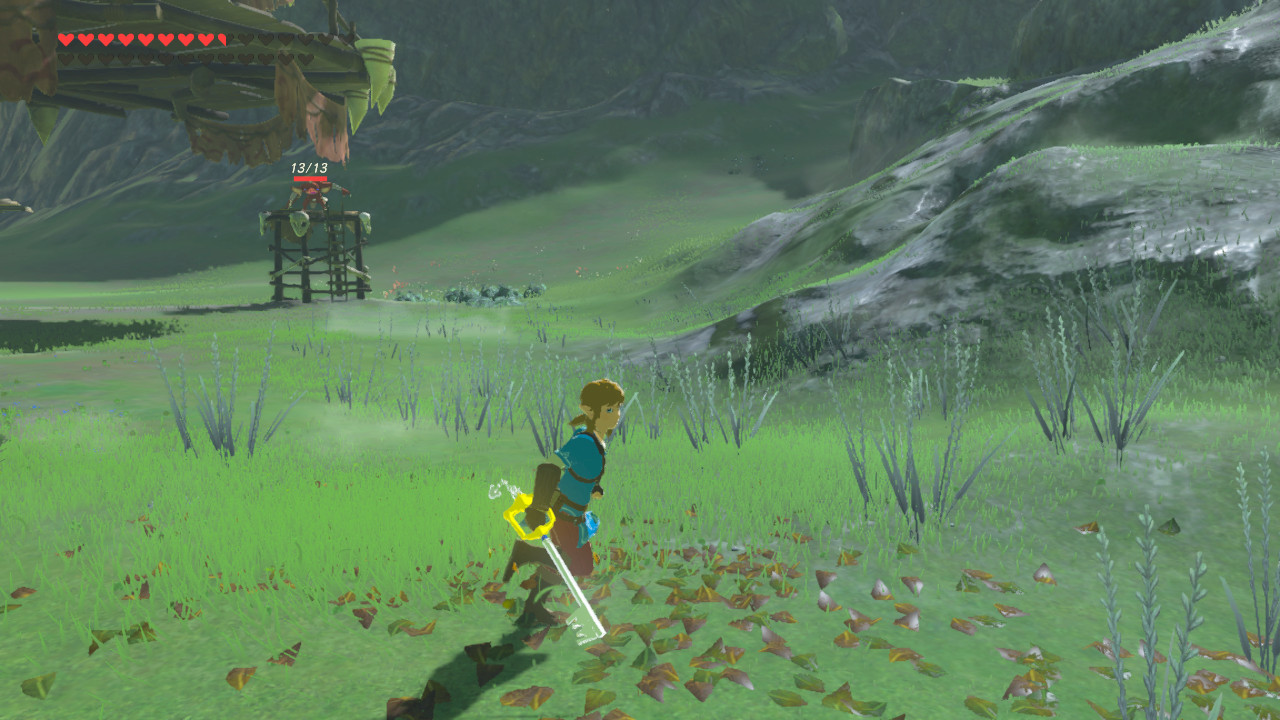 Kingdom Key (Keyblade) Standalone Mod for The Legend of Zelda: Breath ...